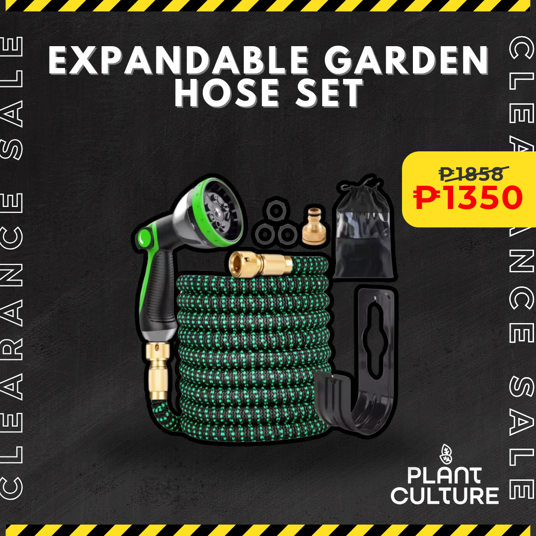 Expandable Garden Hose Set by Plant Culture PH