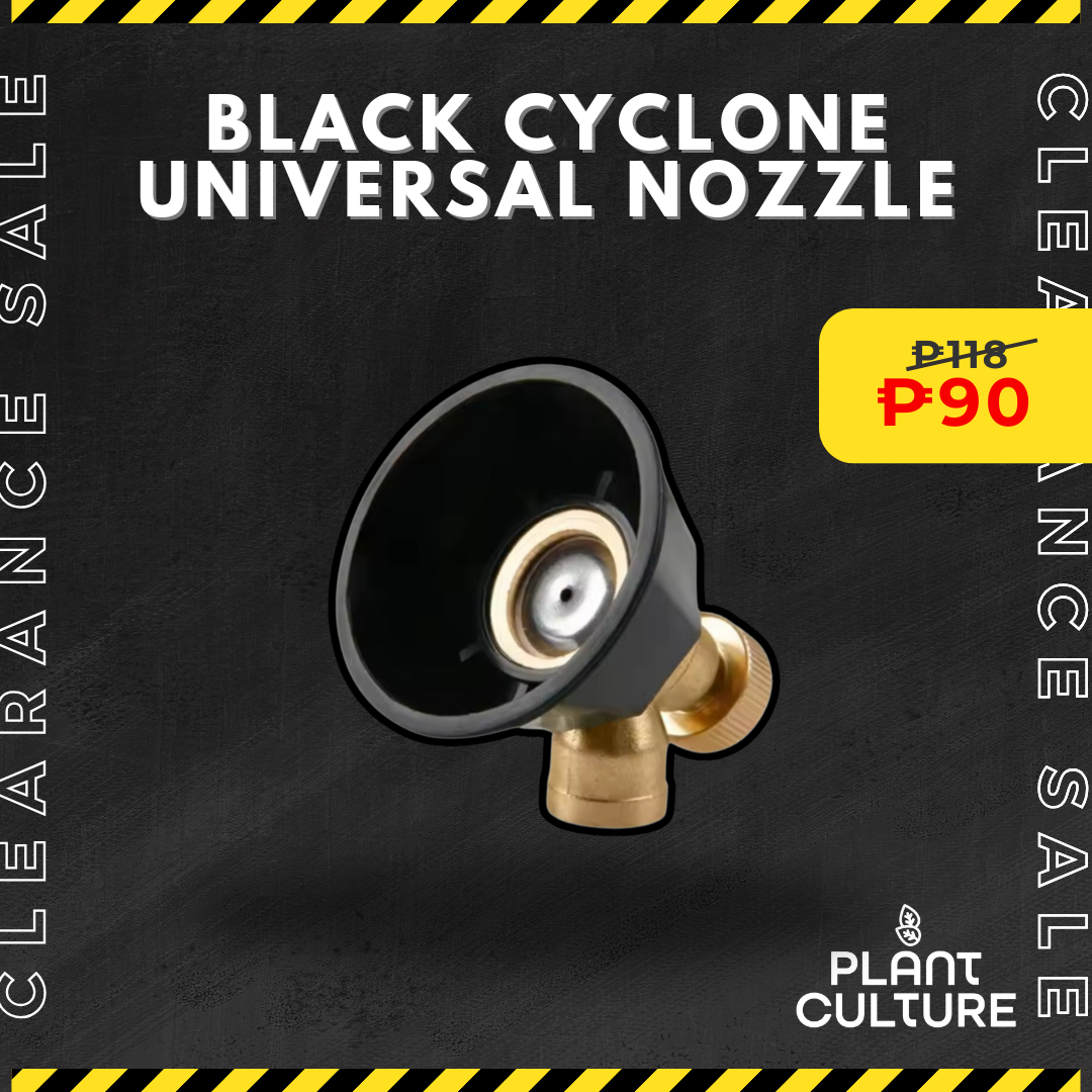 Black Cyclone Universal Nozzle by Plant Culture PH