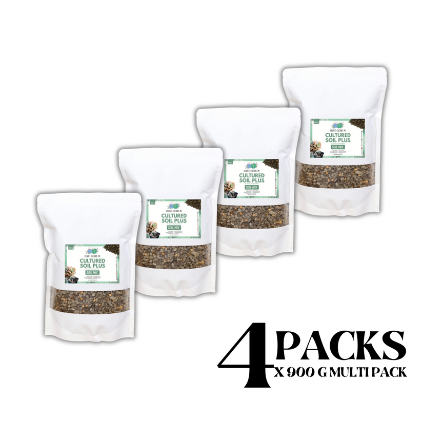 Cultured Soil Plus For Cactus And Succulents 900G X 4 Bundle Cns ...